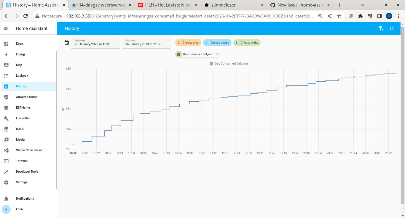 Energy dashboard not showing graphs · Issue #86745 · home-assistant/core · GitHub