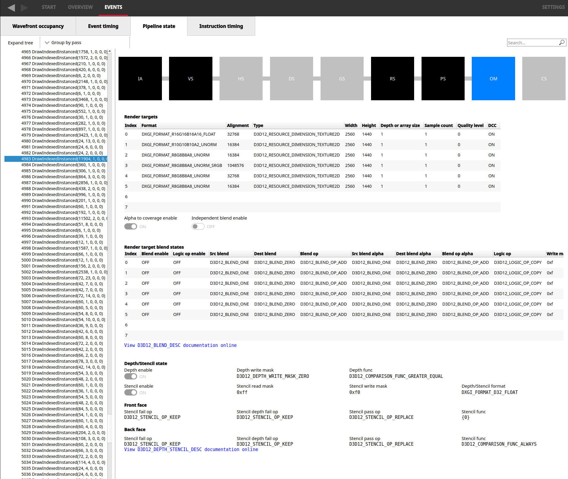RGP can't display D3D12 front-face stencil func value · Issue #68 · GPUOpen-Tools/radeon_gpu ...