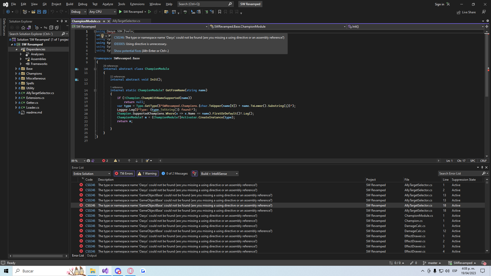 Some files are missing, could they be added automatically? · Issue #1 · EKQRCalamity/SWRevamped ...