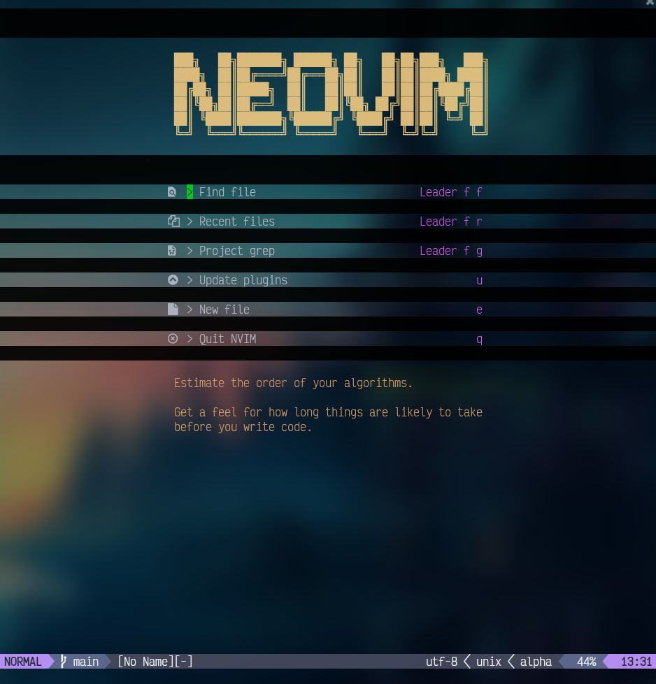 Strange black bars on neovide start · Issue #1387 · neovide/neovide · GitHub