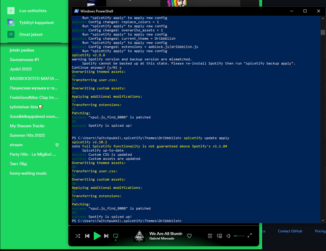 playlist icons not loading · Issue #769 · spicetify/spicetify-themes · GitHub