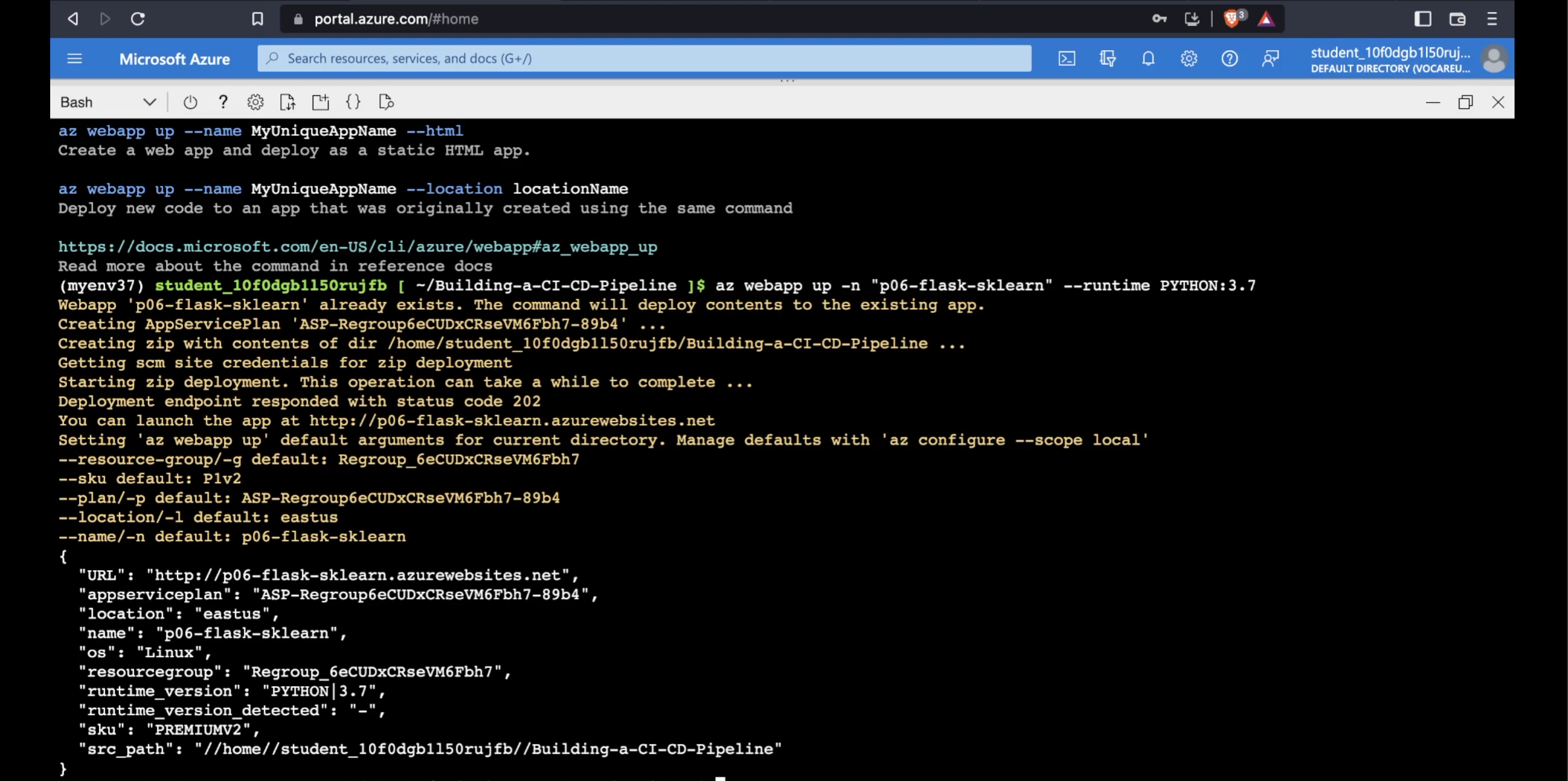 Github Ry V1 Building A Ci Cd Pipeline This Repo Is For Project 6 Building A Ci Cd Pipeline
