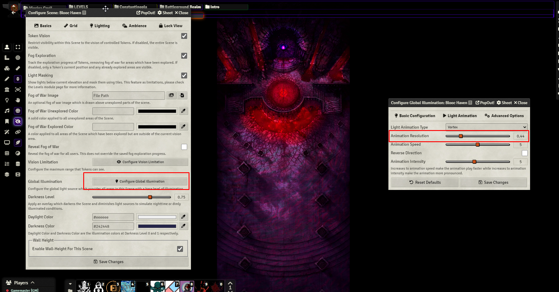 Convert global illumination to be an embedded LightData schema attached to the Scene to allow ...