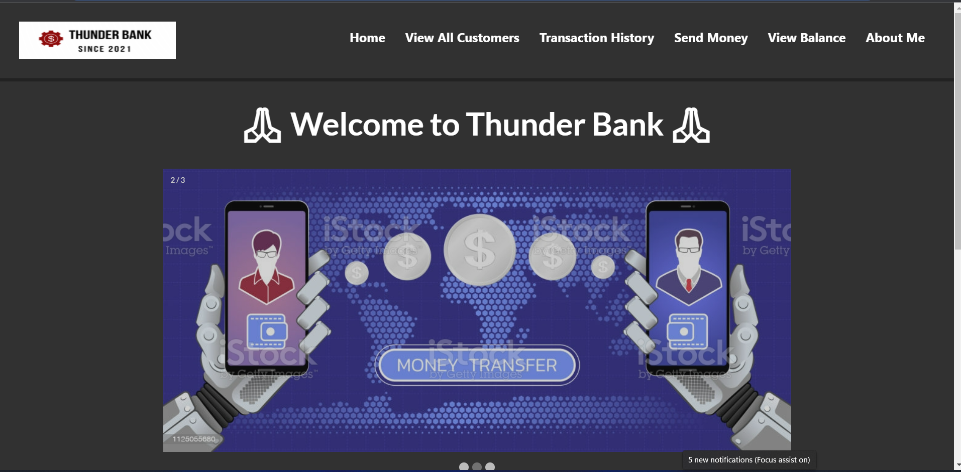 GitHub - Sayak-Rana/Thunder-Bank