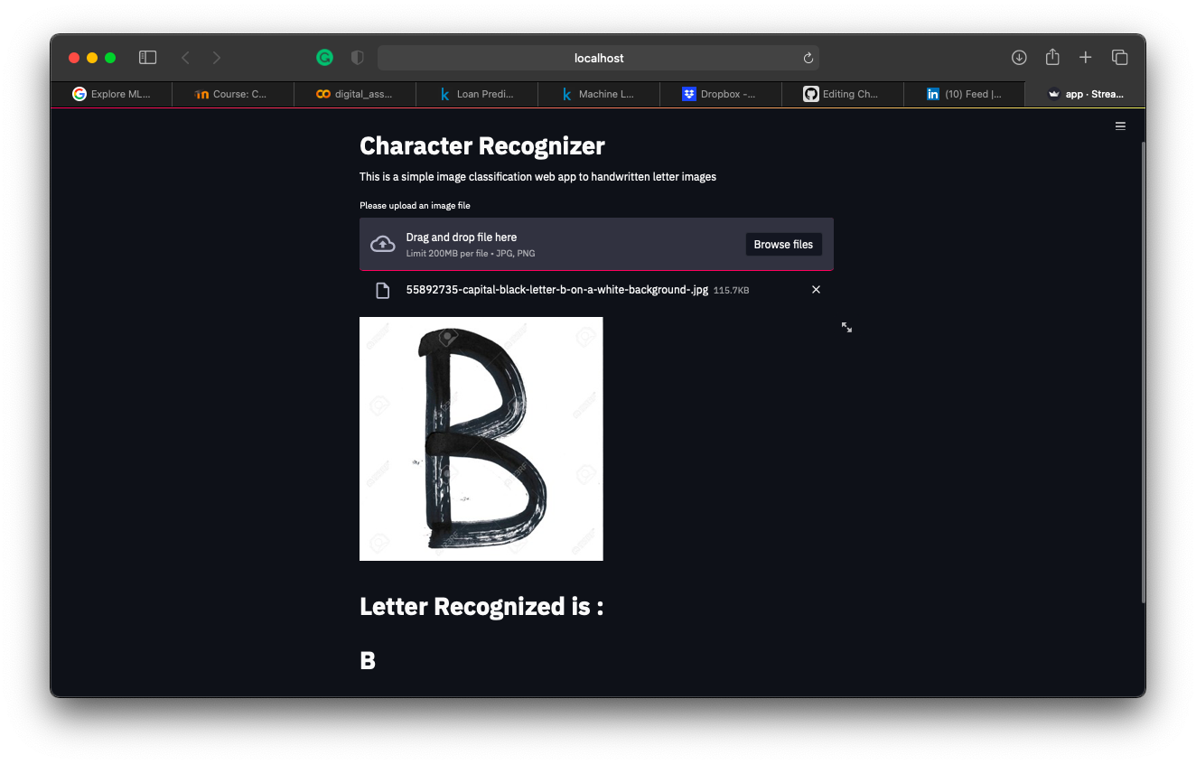GitHub - hrithikpurwar/Character-Recognizer