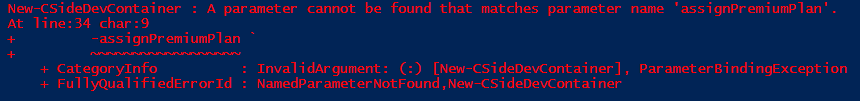 A parameter cannot be found that matches parameter name ...