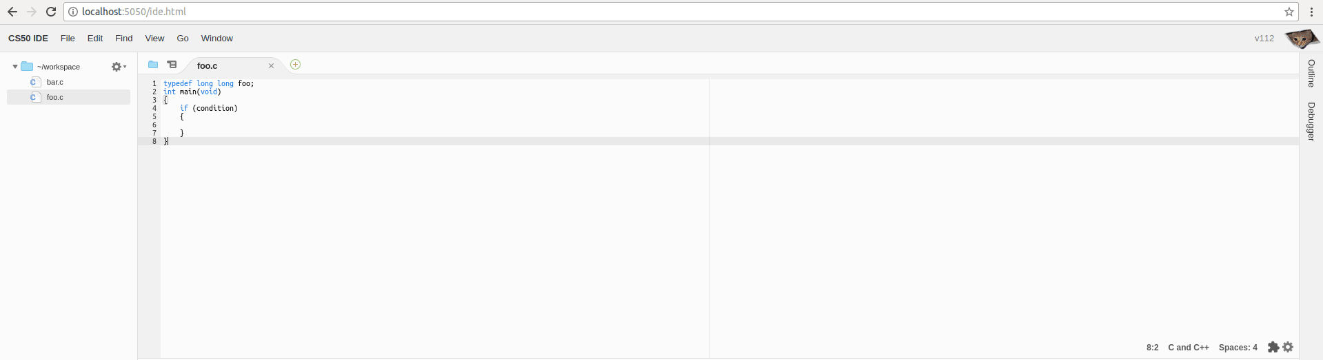 if statusbar is hidden initially, toggle isn't added · Issue #79 · cs50 ...
