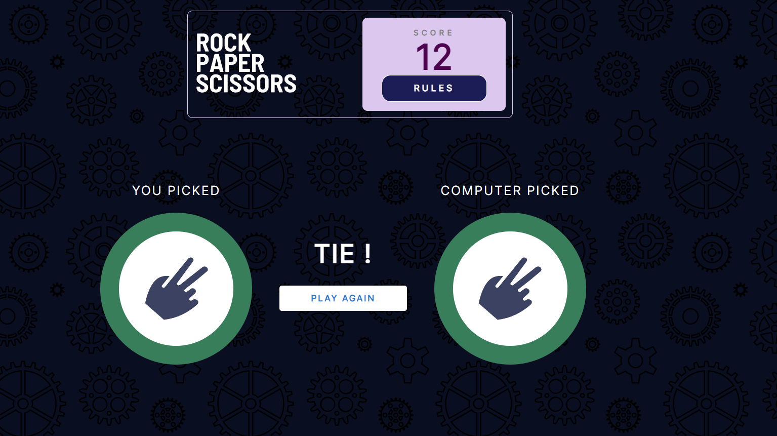 GitHub - deadend4204/rockPaperScissor-React: Rock paper scissor game made in react.