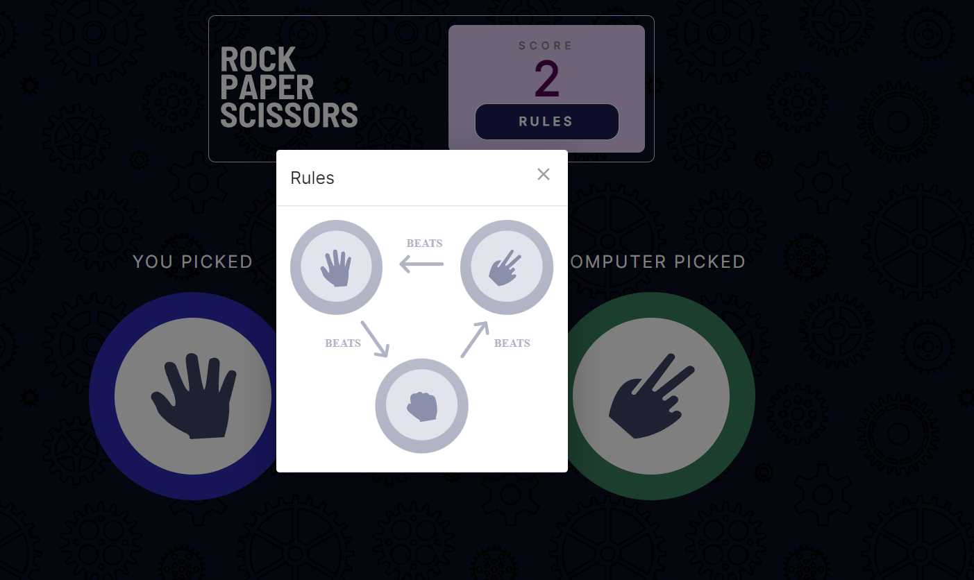GitHub - deadend4204/rockPaperScissor-React: Rock paper scissor game made in react.