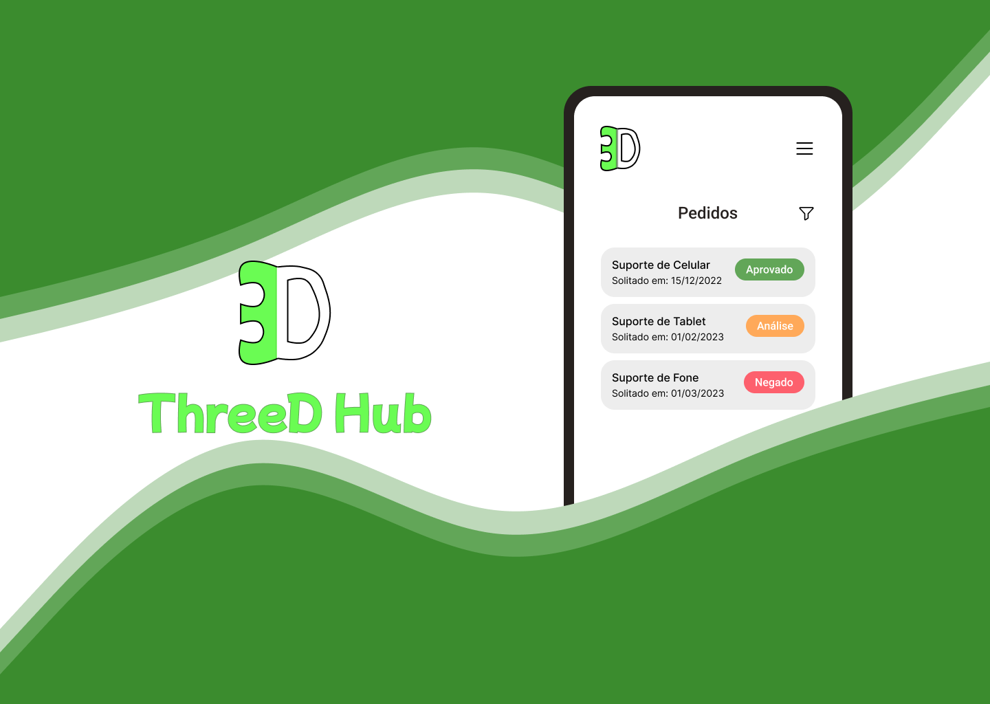 GitHub - Gusttavo-Larios/threed-hub: O objetivo do projeto é entregar um sistema para ...