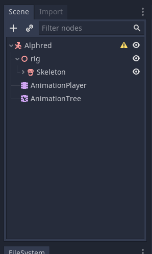 Imported animations influence all bones in spite of empty tracks · Issue #42533 · godotengine ...