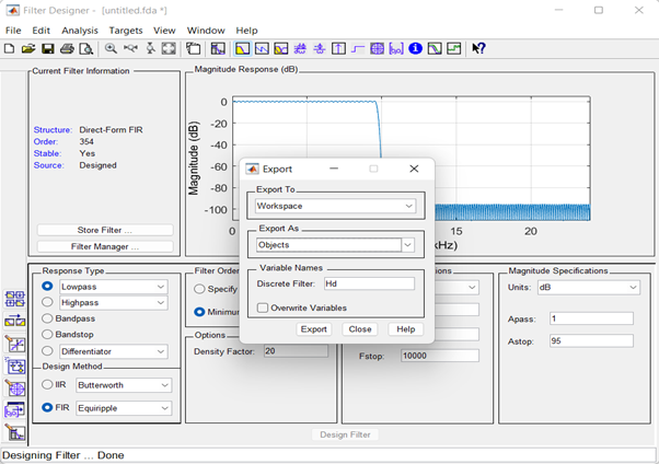 GitHub - kingketan9/AudioNoiseRemoval: Removing noise from Audio using LPF(FIR) in matlab