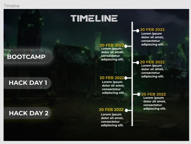 Timeline Page · Issue #21 · MicrosoftStudentChapter/Makeathon-4.0 · GitHub