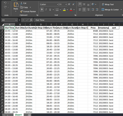 GitHub - CodeOnnnn/Flight-Scrapping