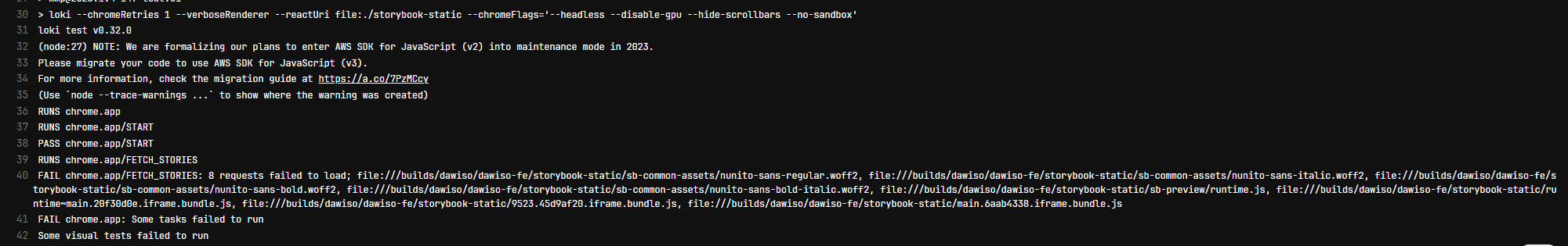 Fail to fetch stories in chrome.app: storybook v7, loki 0.32 · Issue #465 · oblador/loki · GitHub