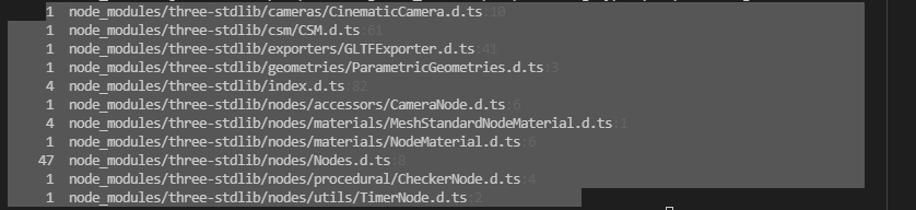 Typescript Project Build Missing Files In Nodemodules · Issue 155 · Pmndrsthree Stdlib · Github 