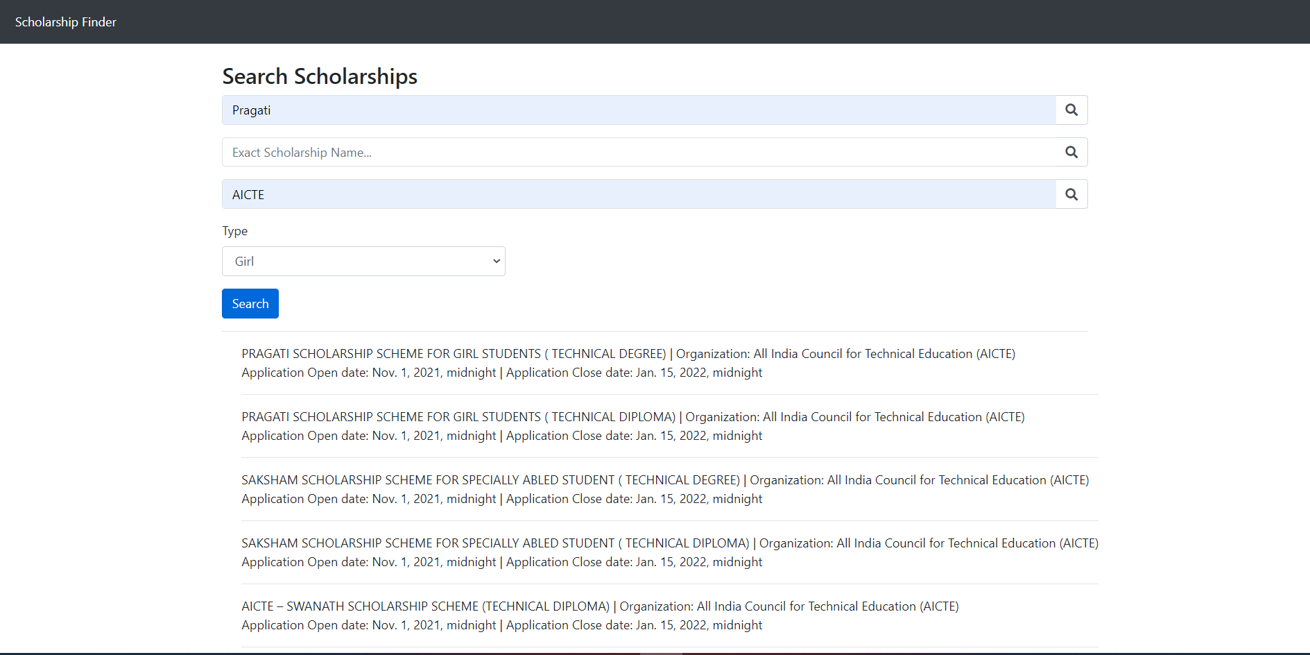 GitHub - jjaskirat-ssingh/Find-Scholarships