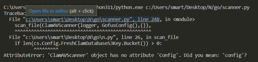[Feature request] Go to line in error · Issue #942 · formulahendry/vscode-code-runner · GitHub