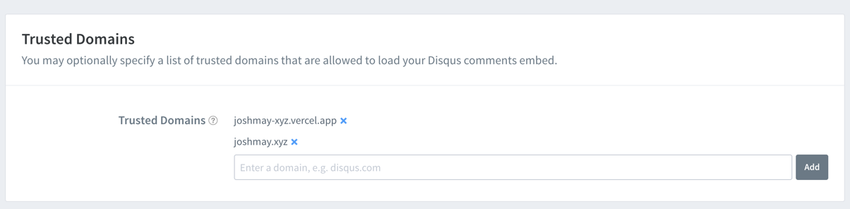 Disqus CORS Issue - Comments not loading · Issue #543 · timlrx/tailwind-nextjs-starter-blog · GitHub
