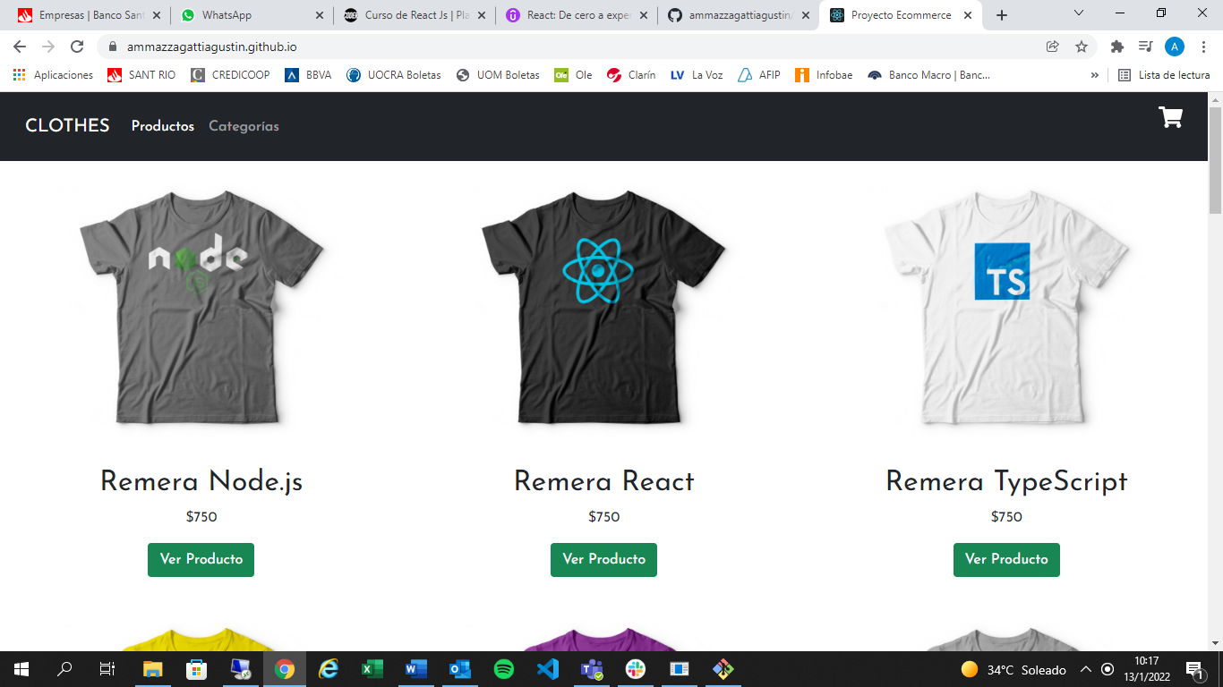 GitHub - ammazzagattiagustin/Proyecto-Ecommerce-: Proyecto desarrollado con React