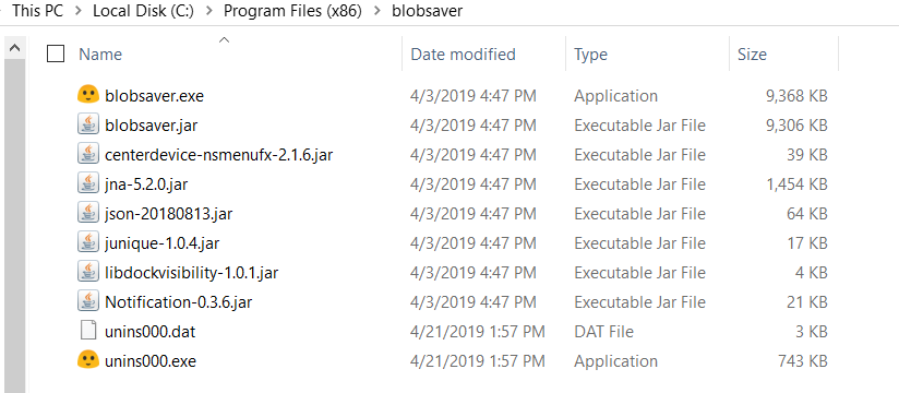 Error: unable to register native methods · Issue #81 · airsquared/blobsaver · GitHub