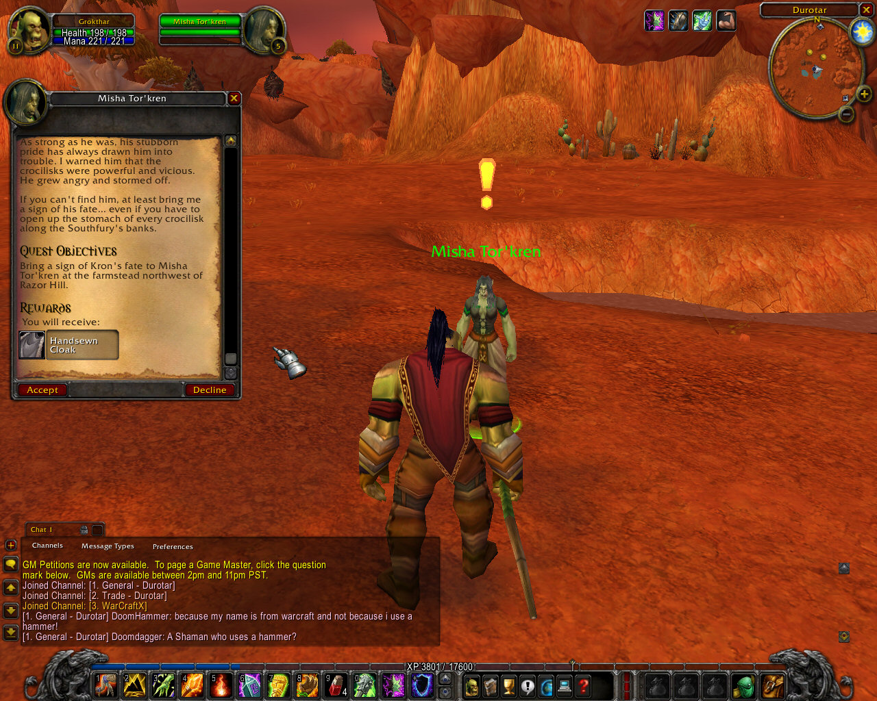 TODO: Durotar rework · Issue #1077 · The-Alpha-Project/alpha-core · GitHub