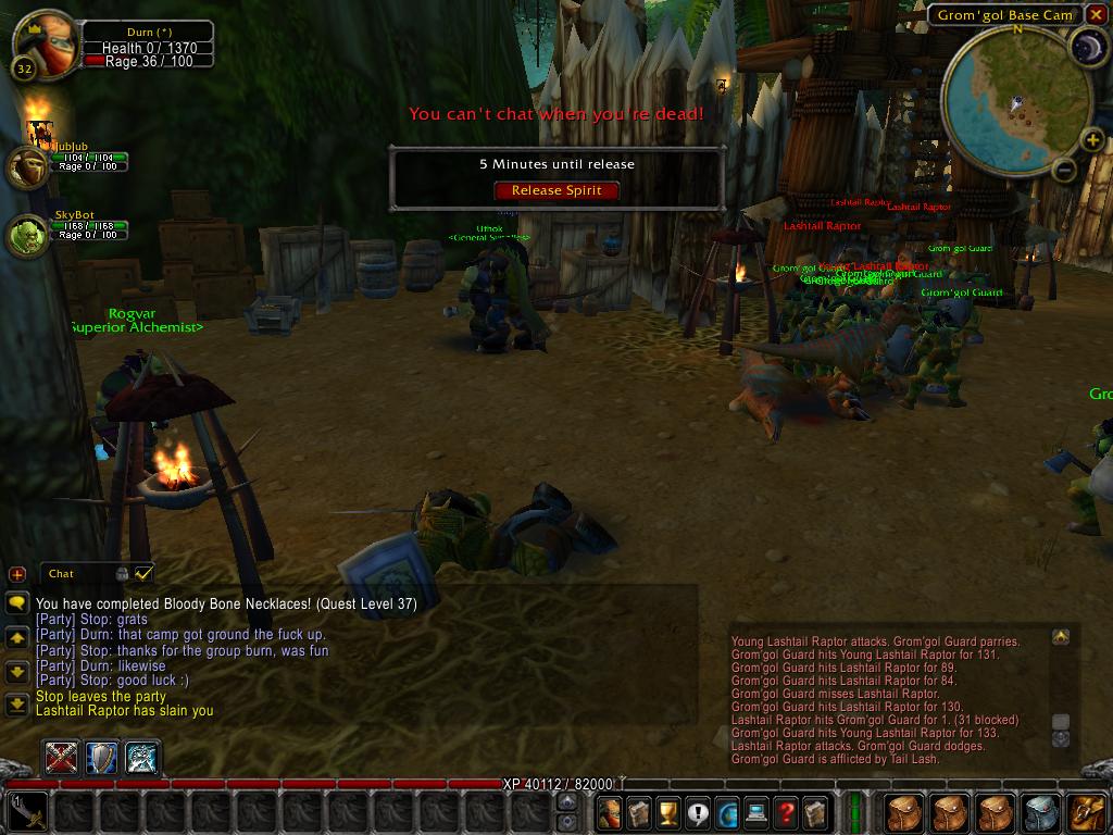 TODO: Rework Grom'gol basecamp · Issue #1309 · The-Alpha-Project/alpha-core · GitHub