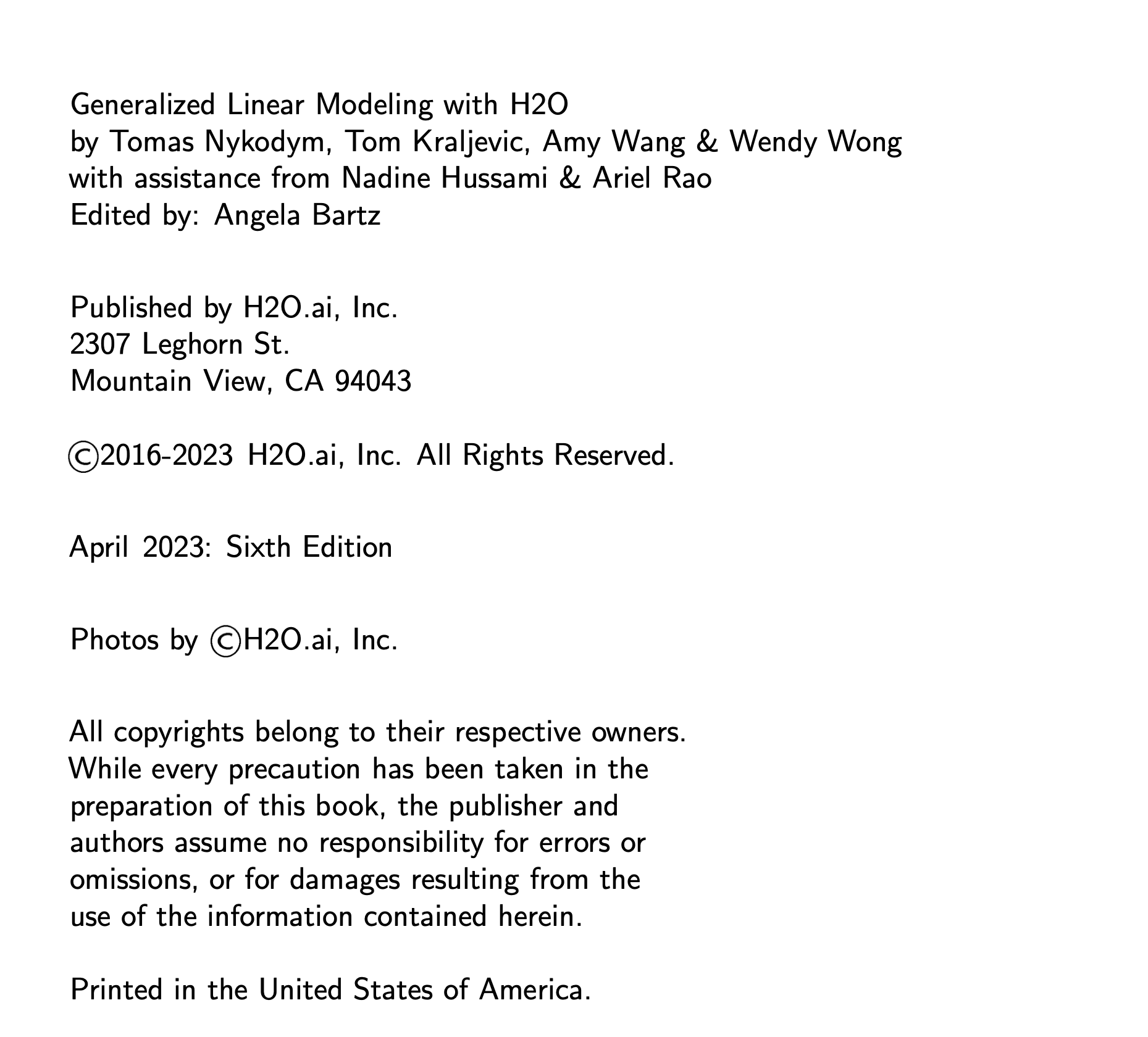 Doc change: Add Tomas Fryda as an author for GLM Booklet. · Issue #15466 · h2oai/h2o-3 · GitHub