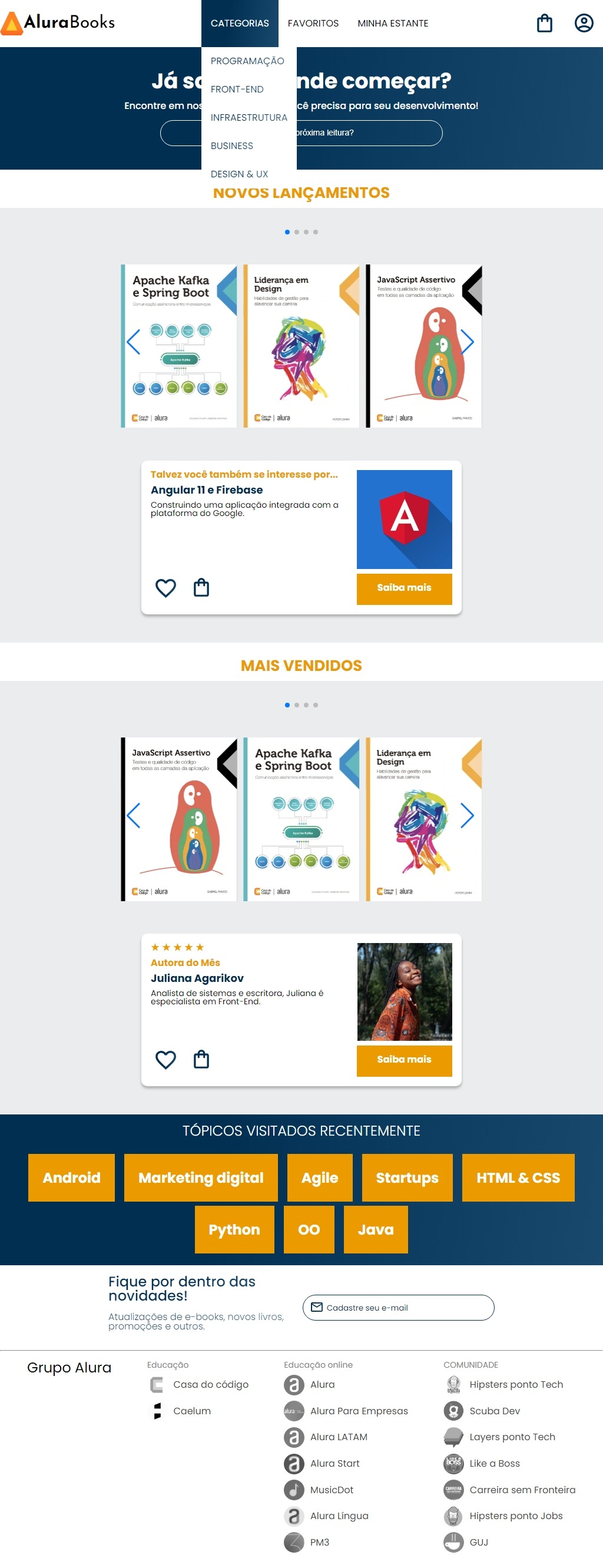 GitHub - Elvis-Rodrigues/Alurabooks: Exercício realizado no curso de responsividade com mobile ...