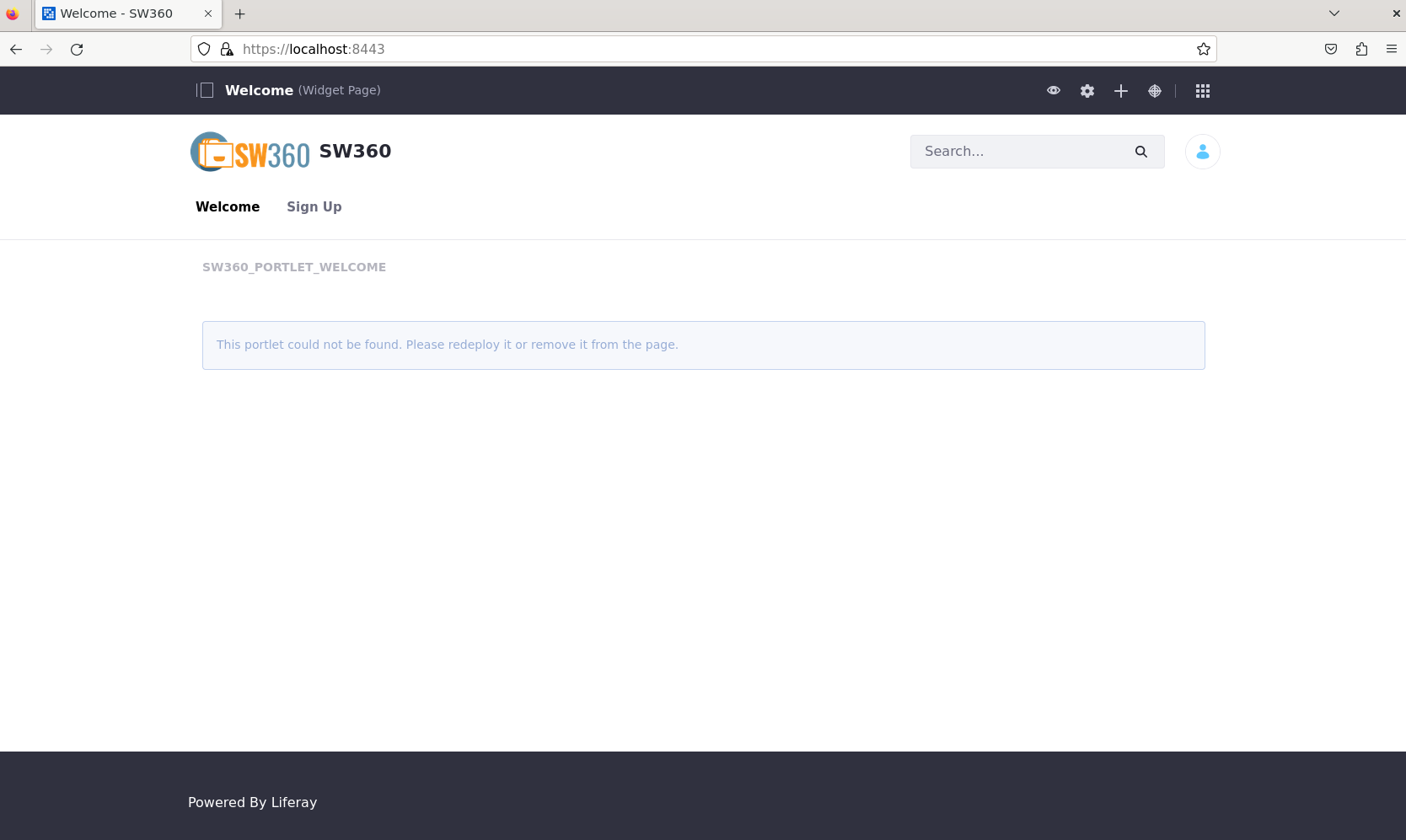Liferay portlets missing in Docker deployment · Issue #1960 · eclipse-sw360/sw360 · GitHub