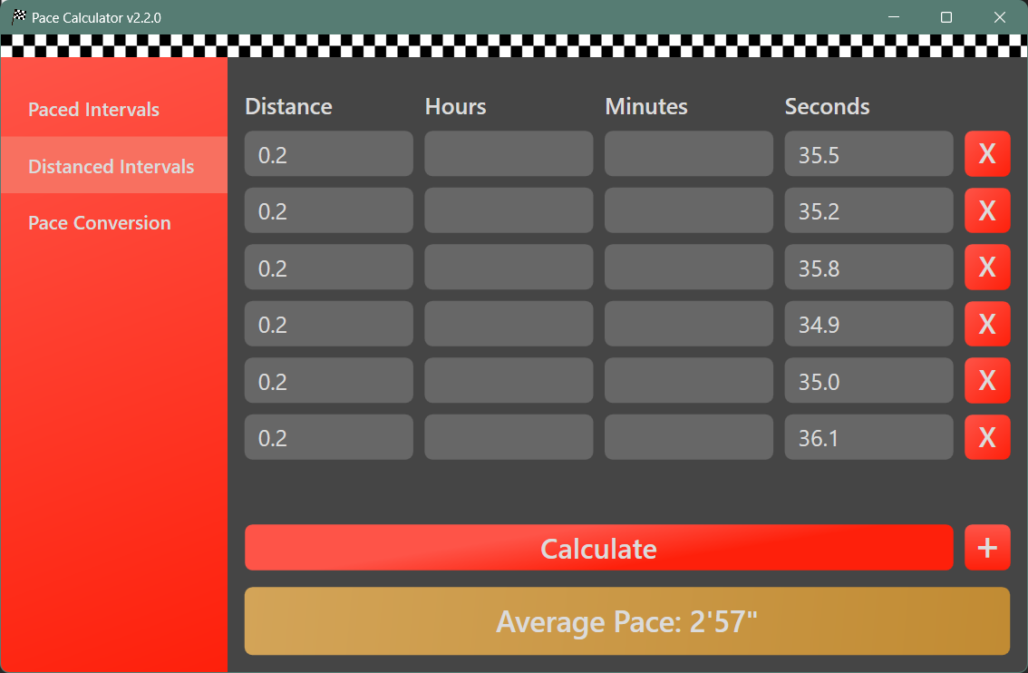 GitHub - ConnellHagen/pace-calculator: A desktop running pace ...