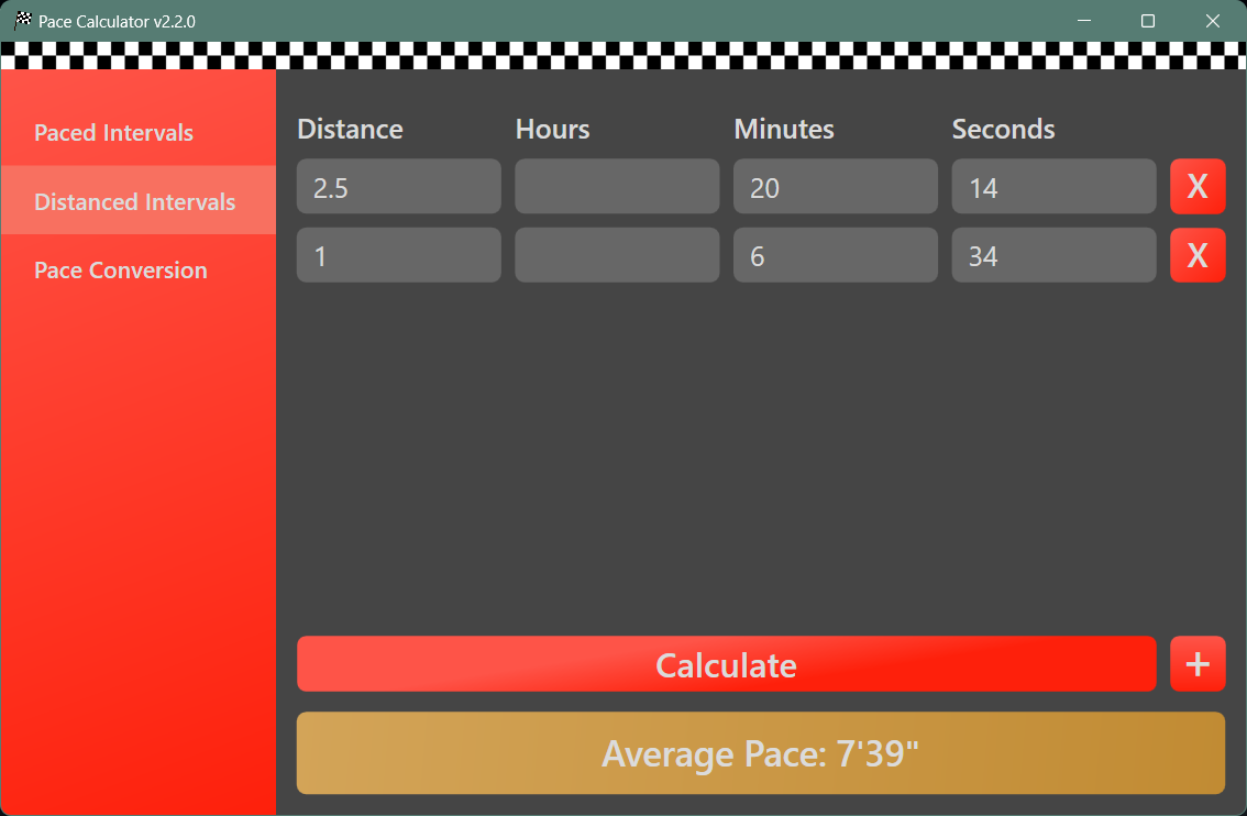 GitHub - ConnellHagen/pace-calculator: A desktop running pace ...