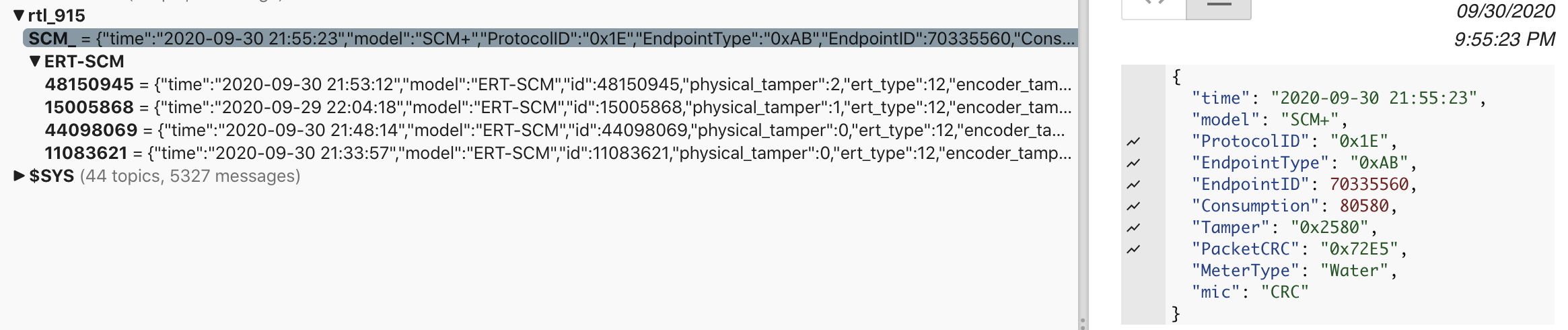 SCM+ duplicate devices · Issue #1503 · merbanan/rtl_433 · GitHub