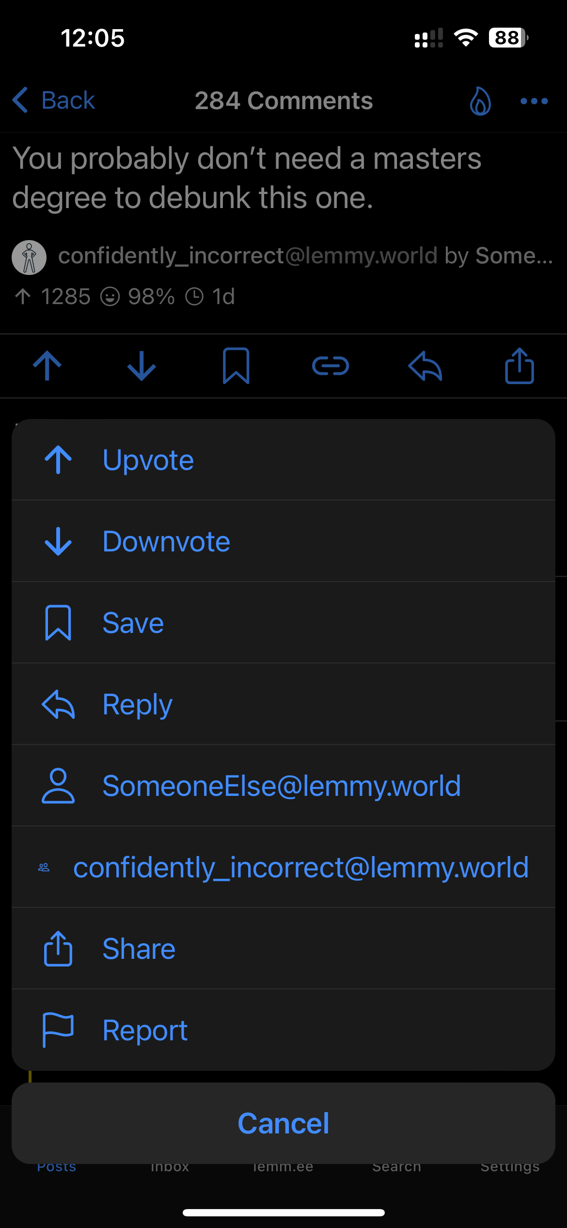 [Bug] Community icon is too small in menu · Issue #533 · aeharding/voyager · GitHub
