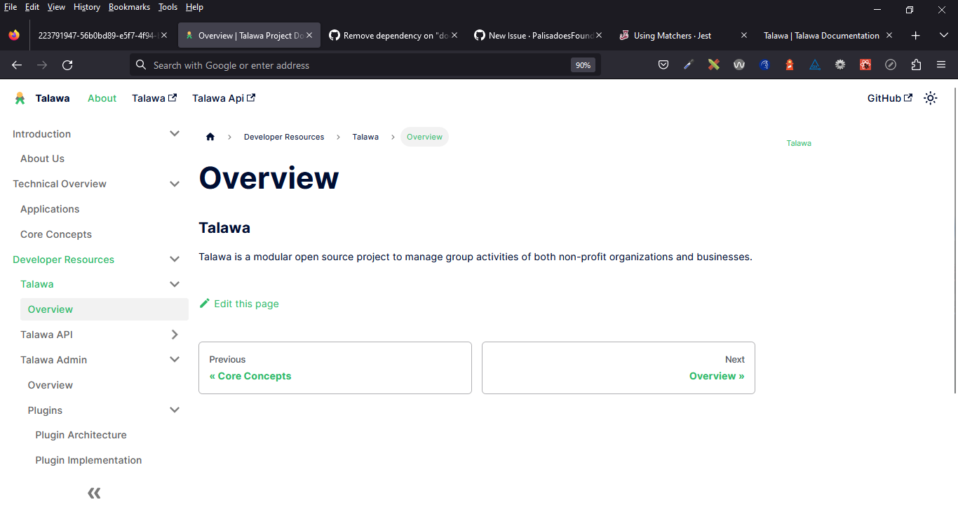 Feature Request:- Talawa doc overview section needs to be rewritten · Issue #390 ...