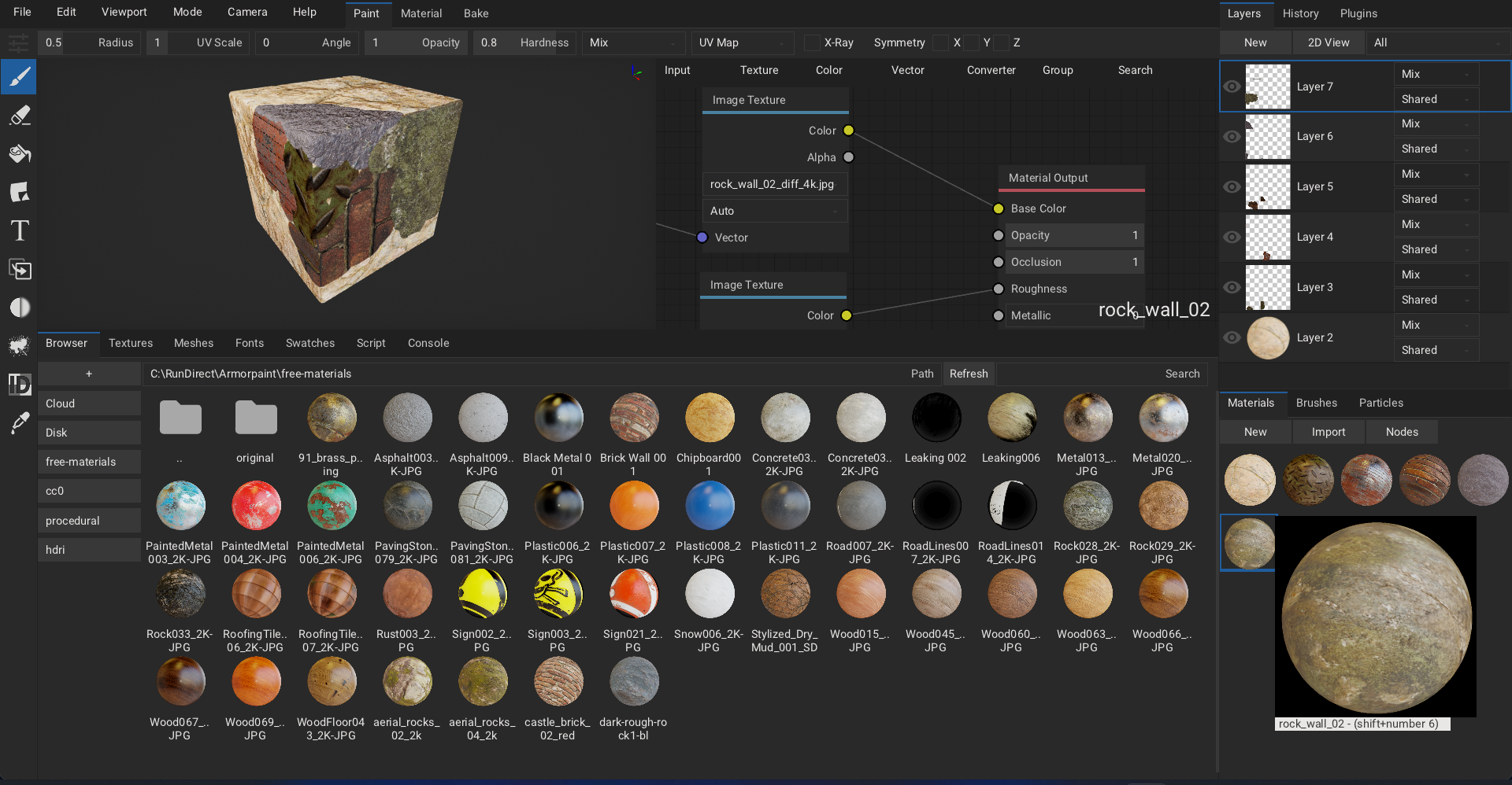 Browser does not show all the materials · Issue #1345 · armory3d/armortools · GitHub