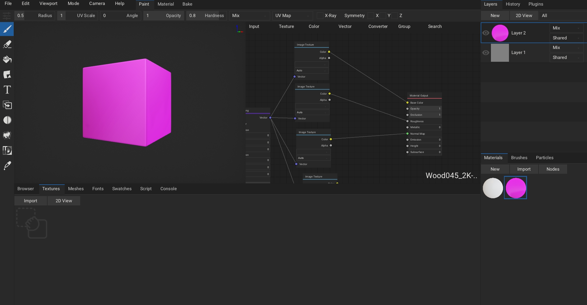 Textures can not be imported · Issue #1394 · armory3d/armortools · GitHub