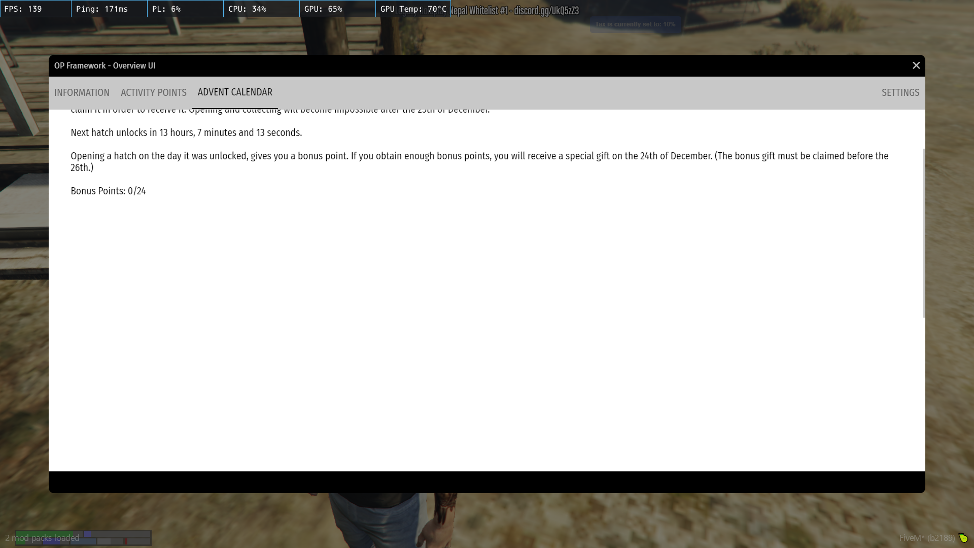 Bug report · Issue #2085 · InZidiuZ/op-framework-issue-tracker · GitHub
