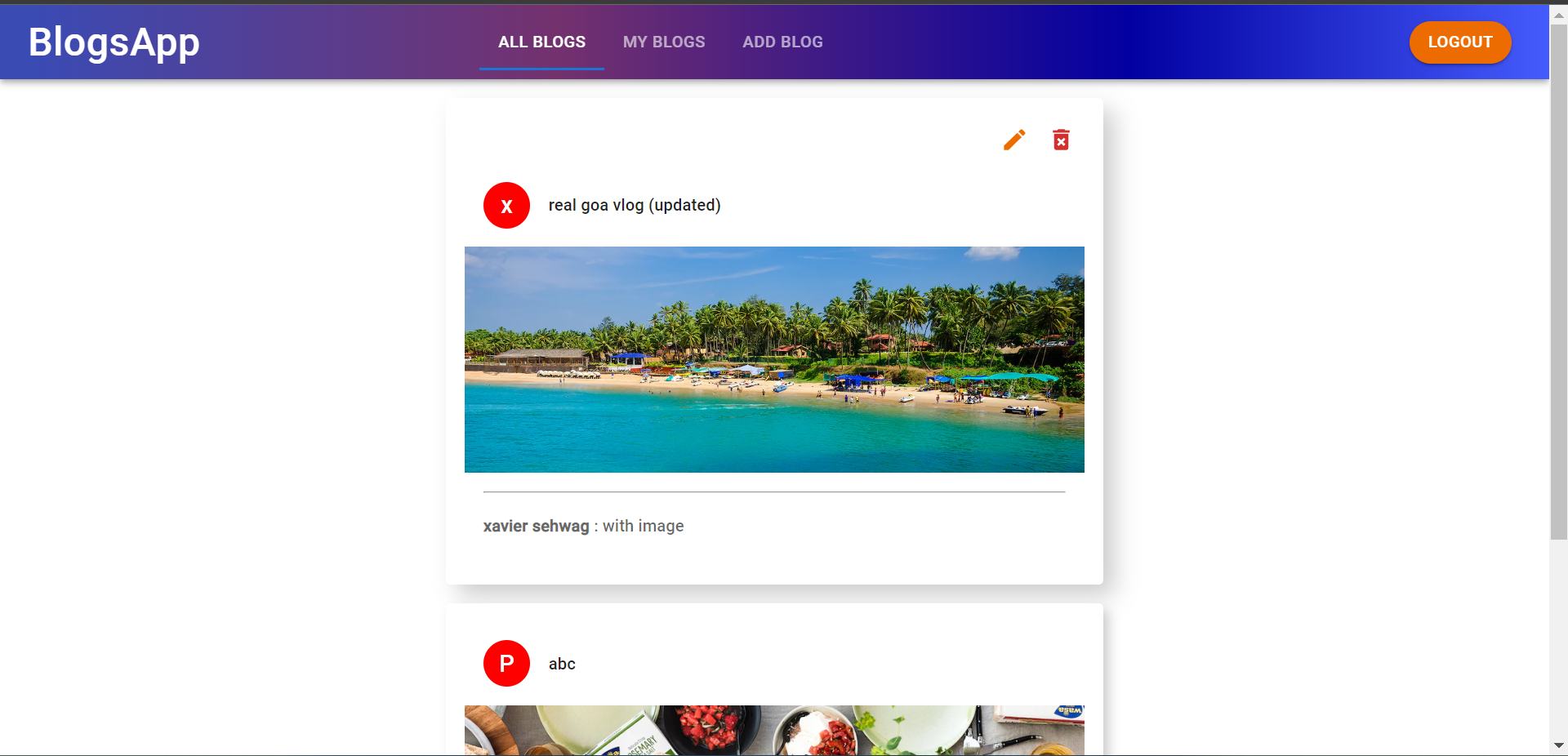GitHub - xavier7778/BlogApp: A Blog App using MERN stack