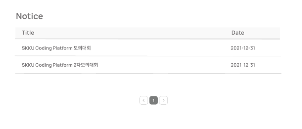 [Feature] NoticeList 페이지 구현 · Issue #228 · skkuding/codedang · GitHub