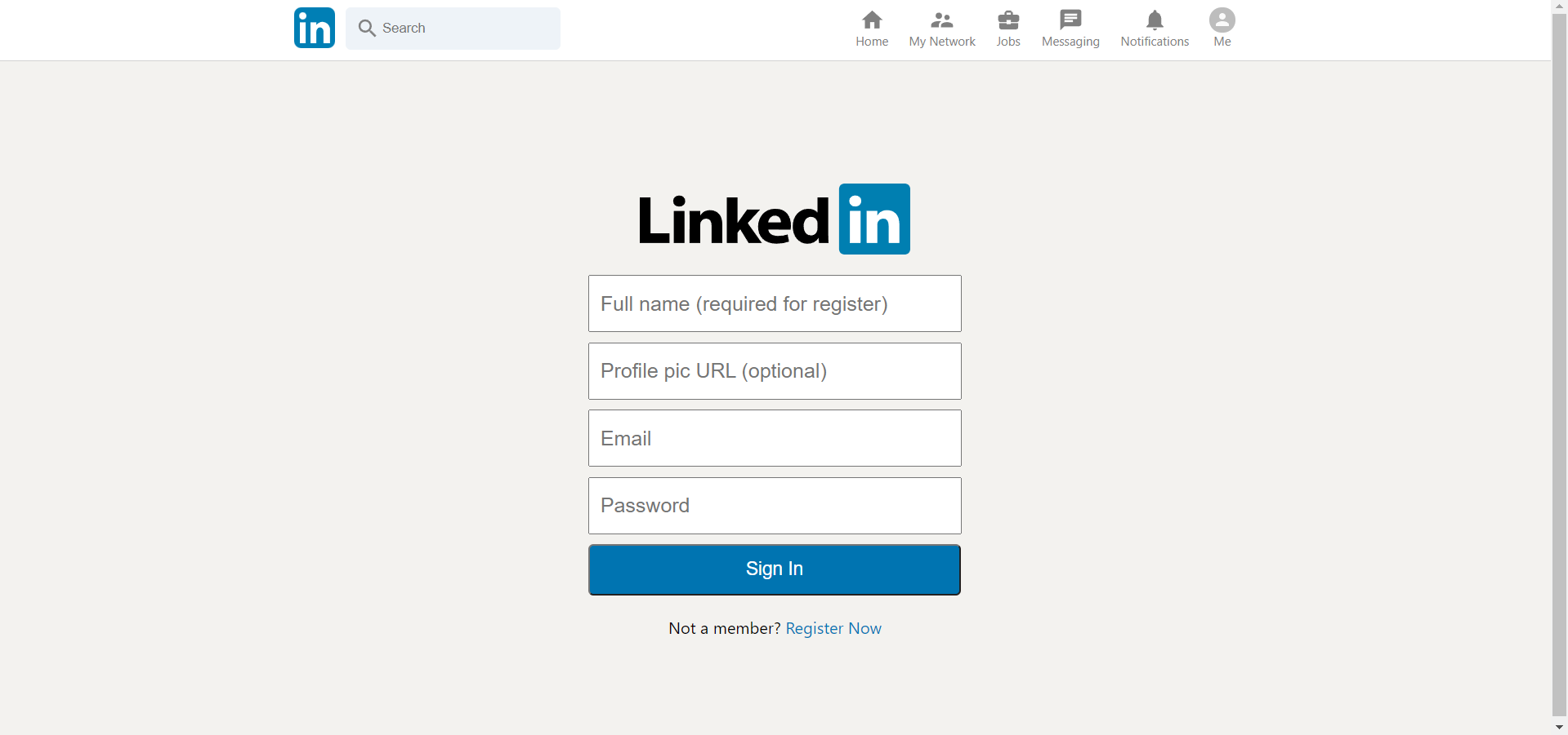 GitHub - harisj58/linkedin-clone: A clone of LinkedIn
