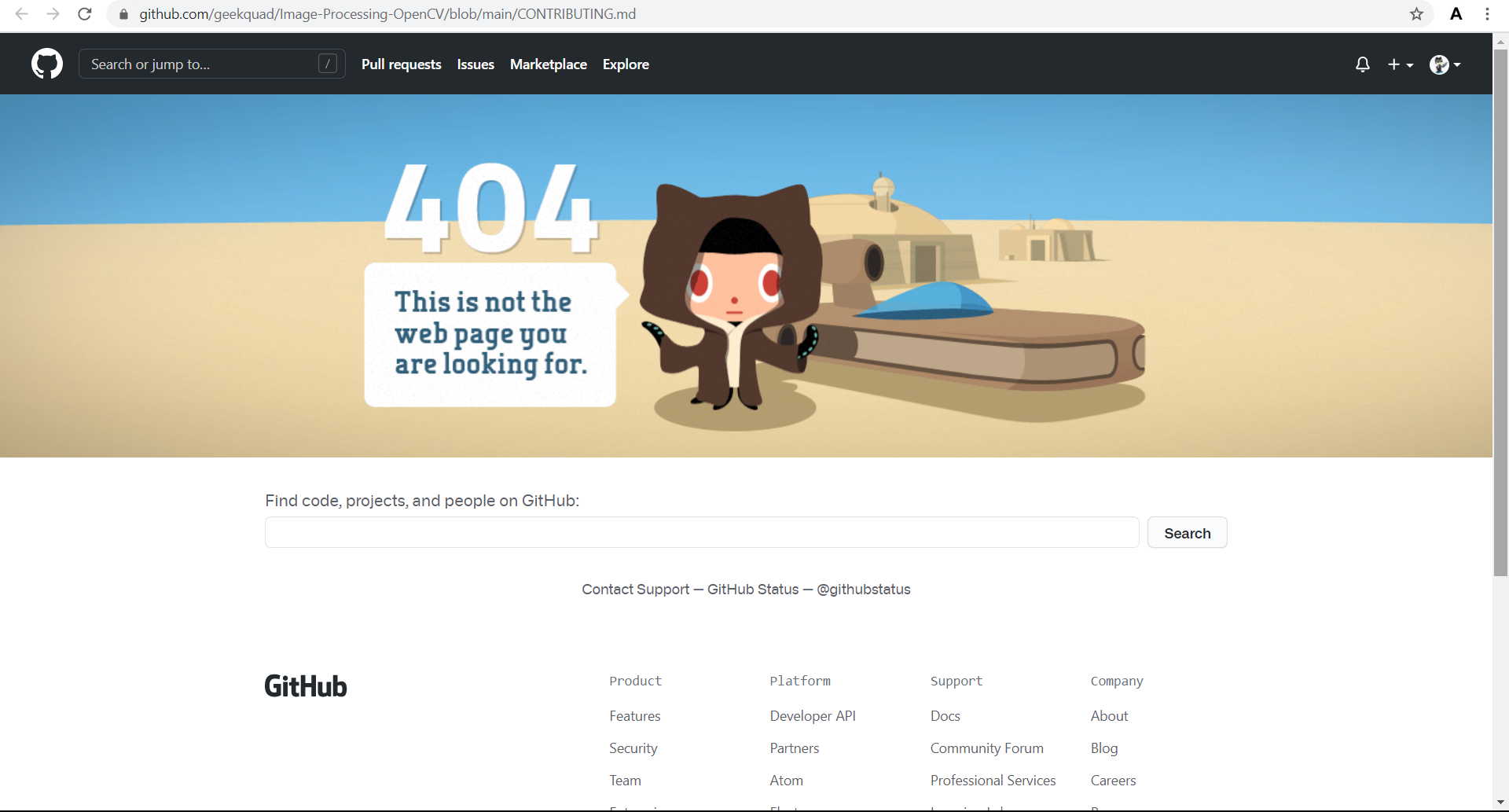 Broken links in the Readme file. · Issue #170 · geekquad/Pixel-Processing · GitHub