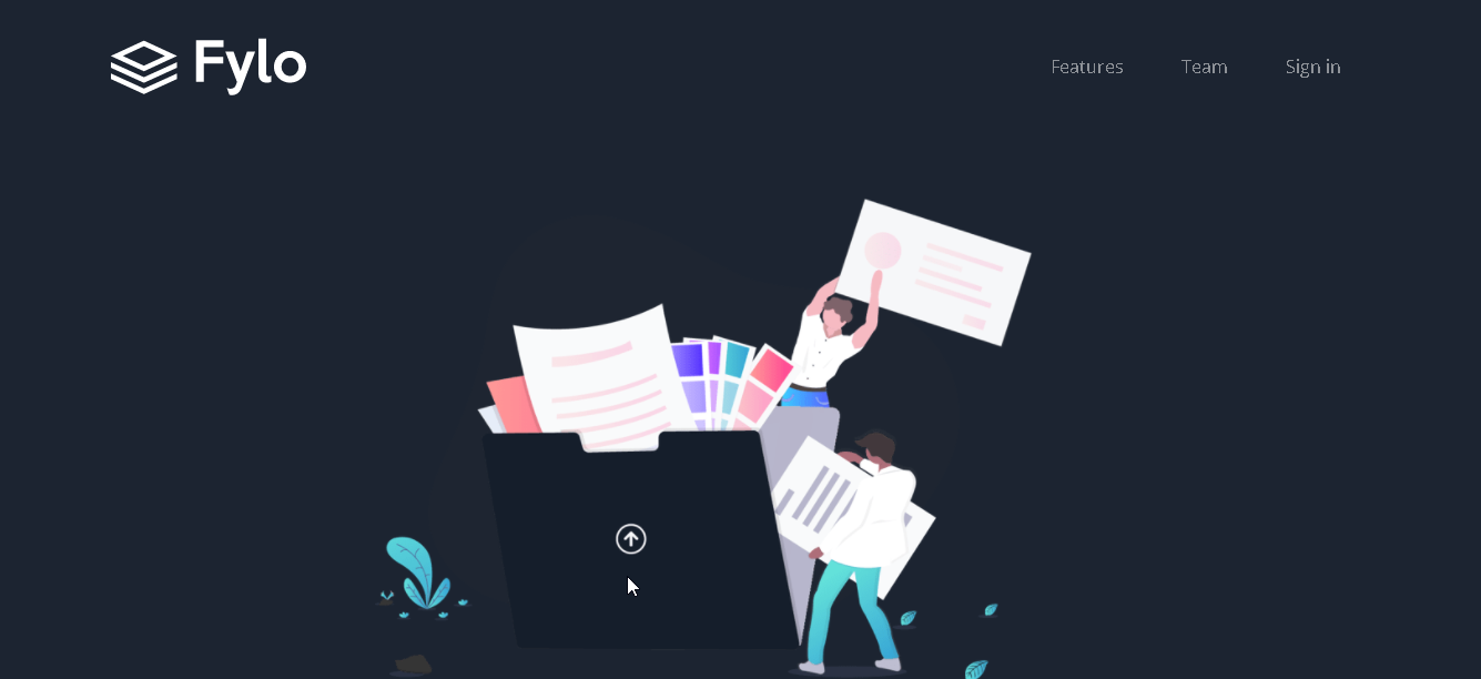 GitHub - rifaath101/Fylo-Frontend-Mentor: A Frontend Mentor project built with HTML, CSS and ...