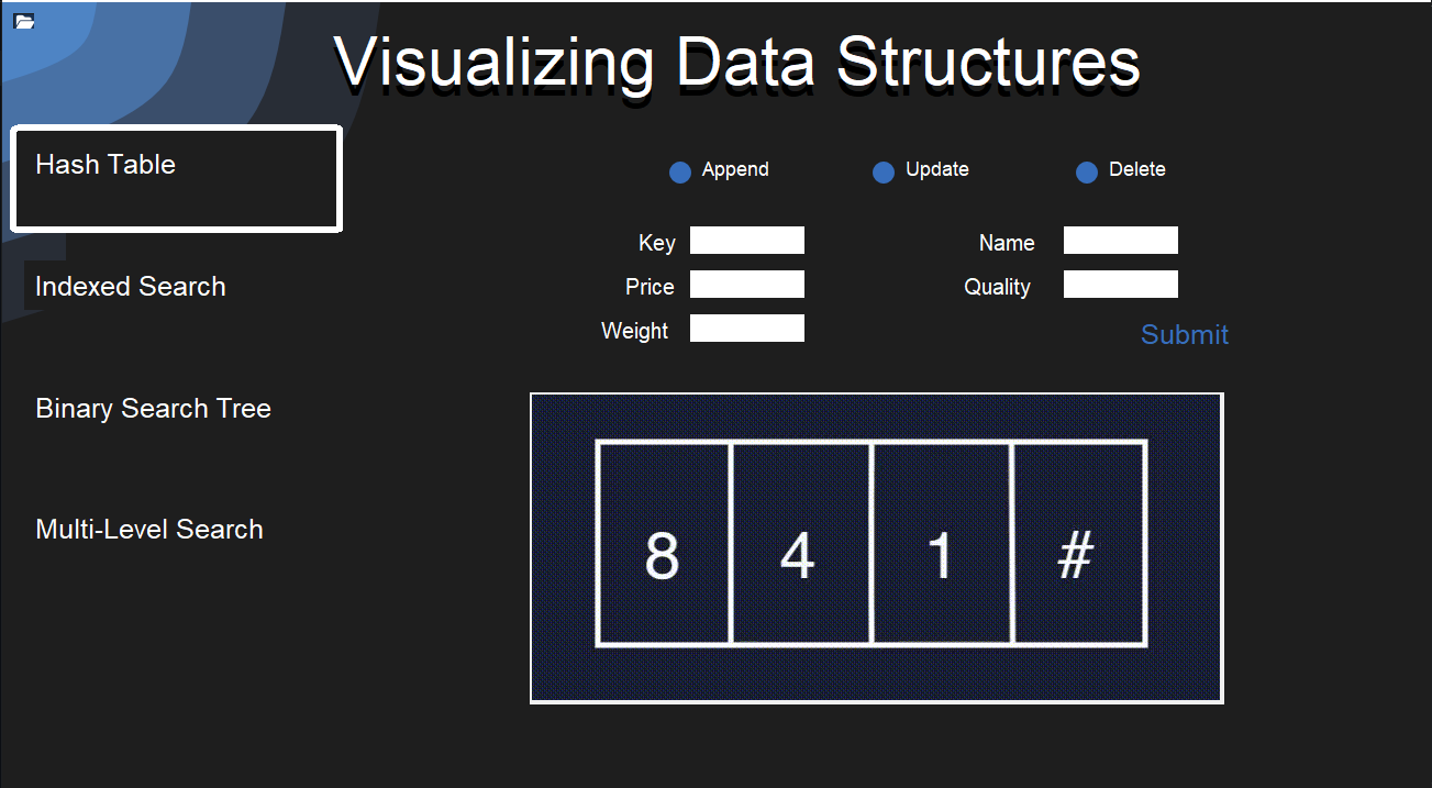 GitHub - lashik/Visualizing-database-pygui