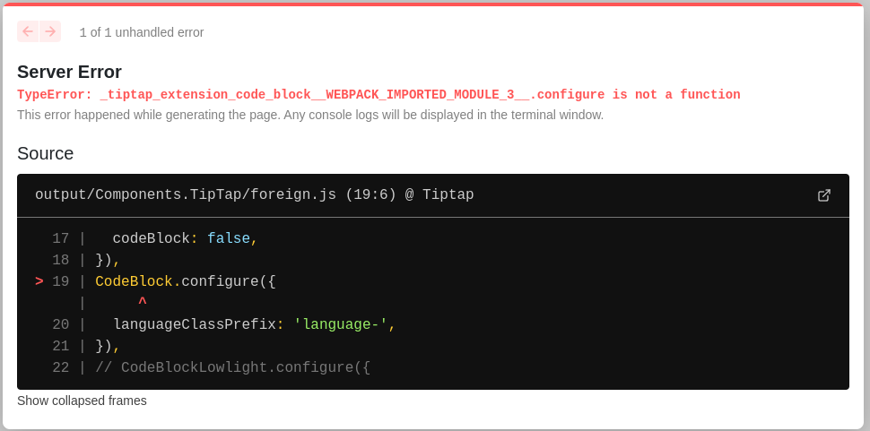 Default import of many plugins are not working in NextJS SSR · Issue #3061 · ueberdosis/tiptap ...