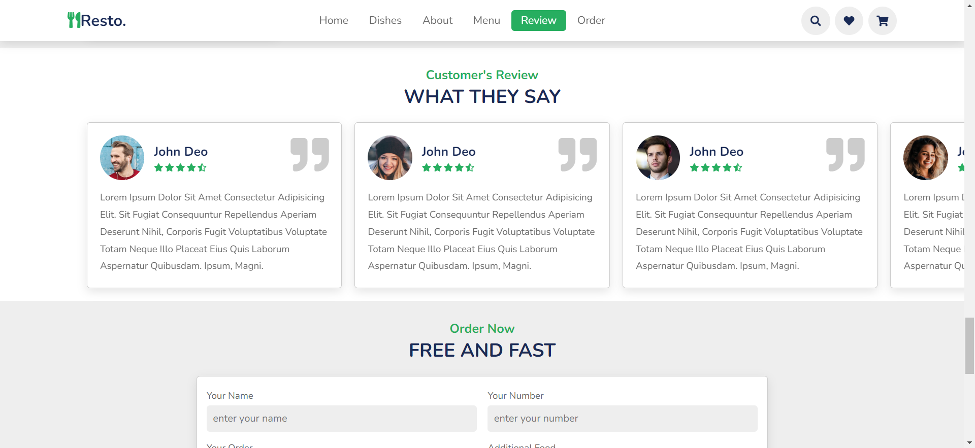 GitHub - raror-tech/Online-Food-Restaurant-Website