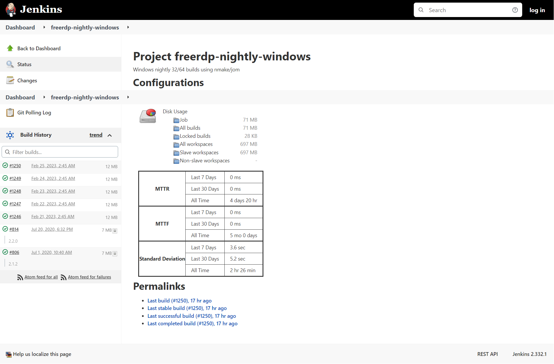 No Binaries Of Freerdp Nightly For Windows To Download Jenkins Server · Issue 8725 · Freerdp