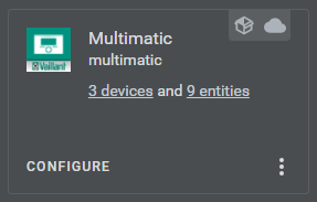 Problem with Version 1.7.0 - Config entry 'Multimatic' for multimatic integration not ready yet ...