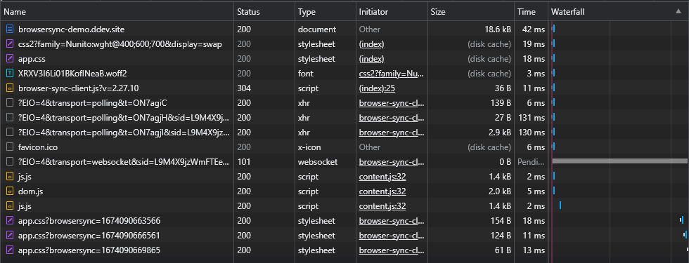 Hot reloading · Issue #39 · ddev/ddev-browsersync · GitHub