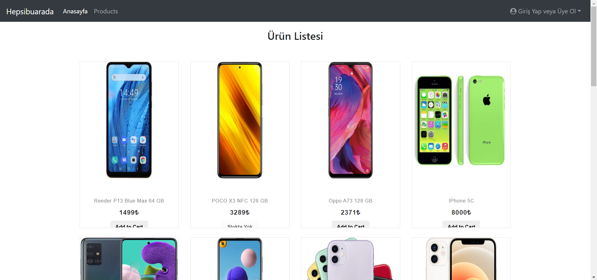 GitHub - mertmahanoglu/E-Commerce-Website-with-Laravel-and-Bootstrap